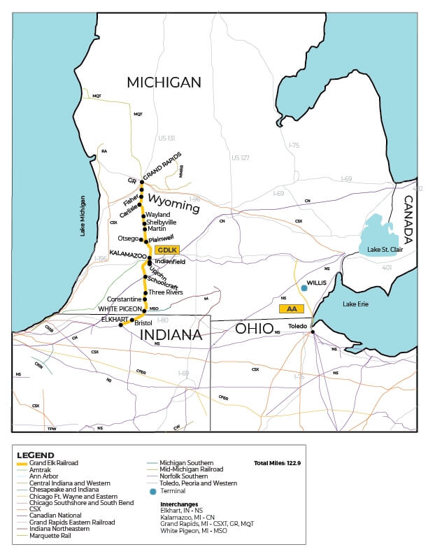 Grand Elk Railroad (GDLK) - Watco
