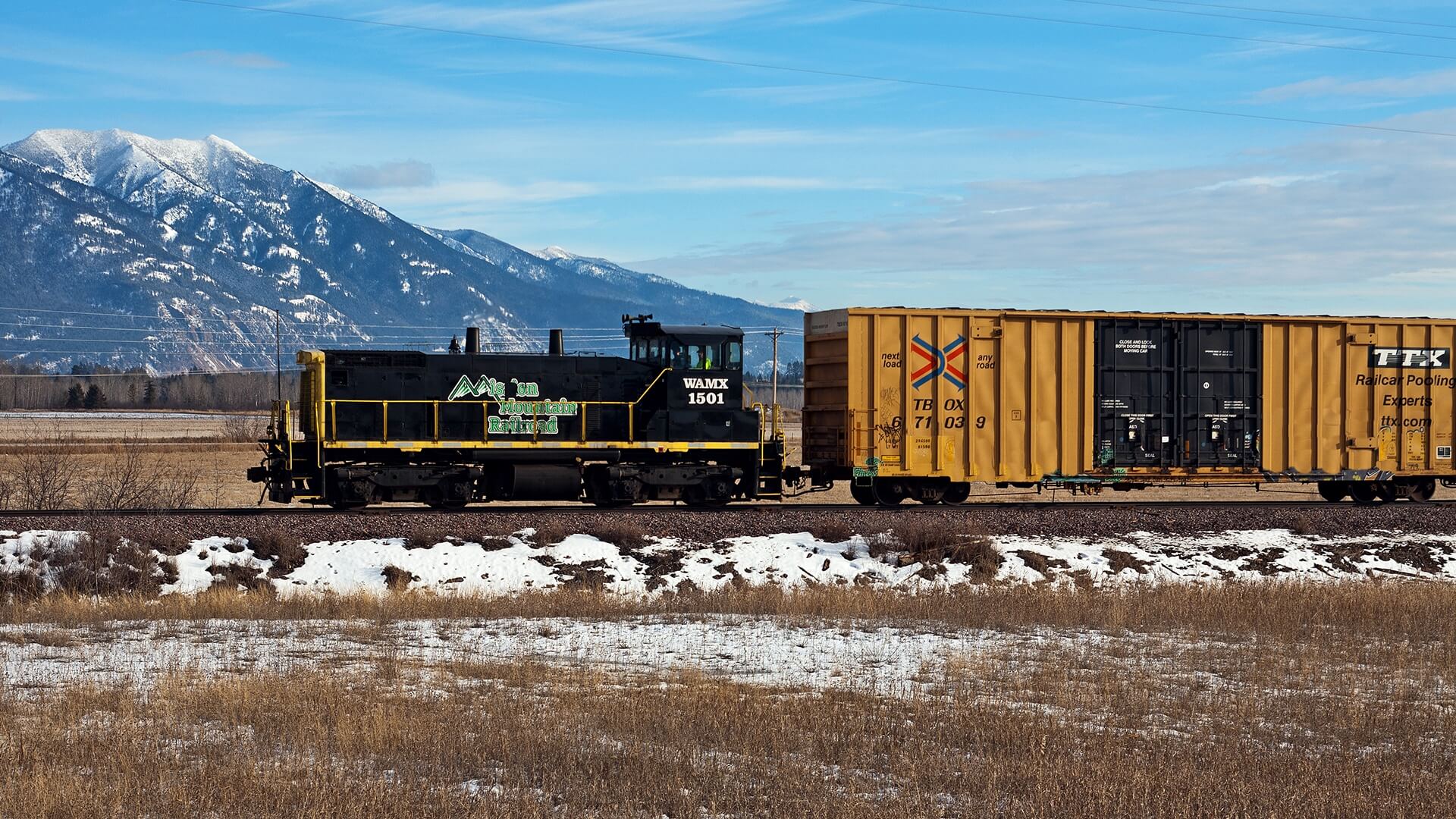 Mission Mountain Railroad (MMT) - Watco